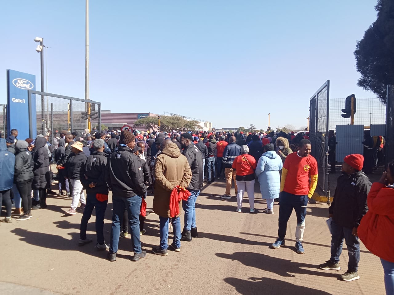 WORKERS' STRIKE CONTINUES AT FORD MOTOR COMPANY IN TSHWANE - Tshwane Talks