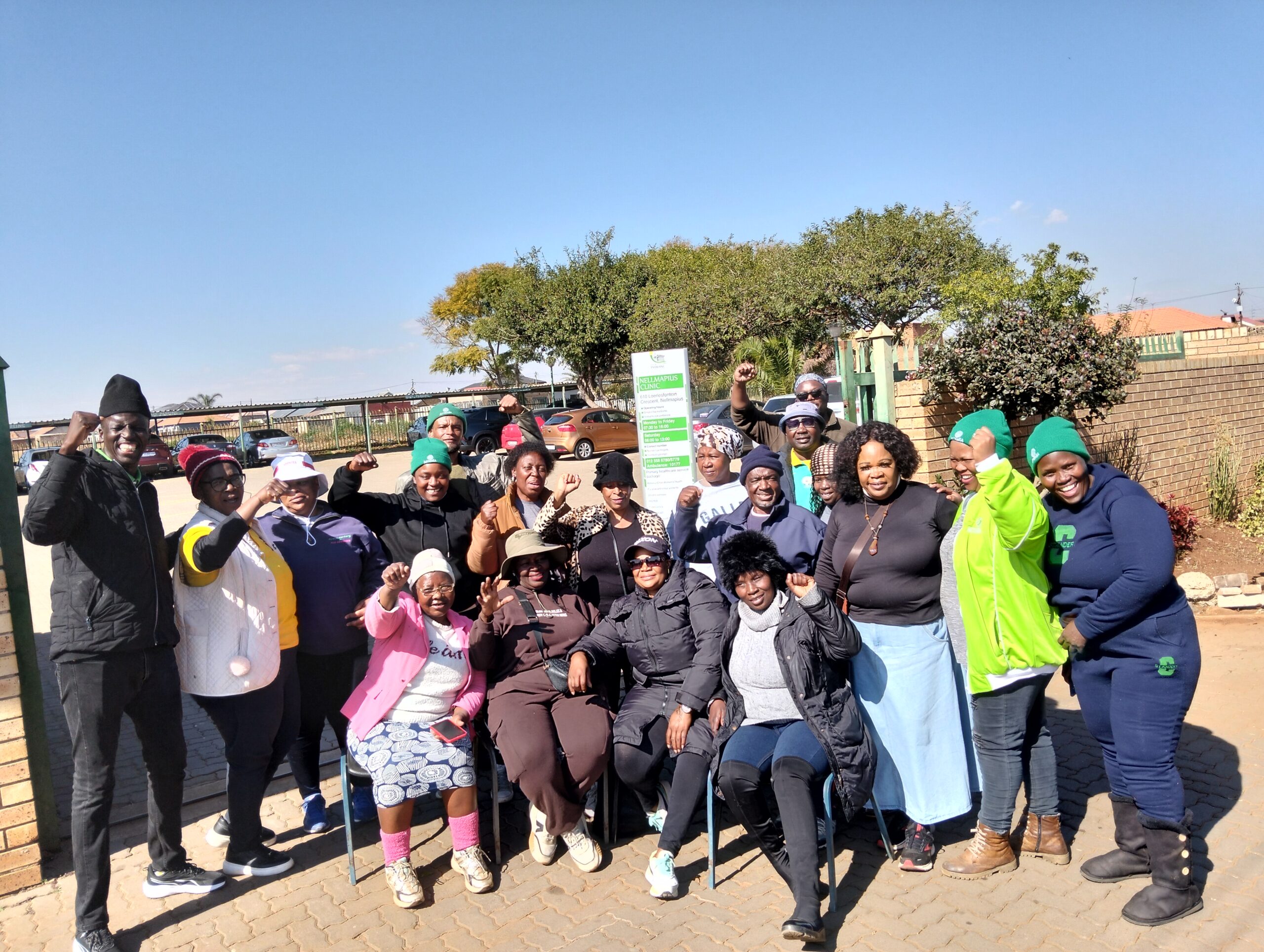 FRUSTRATED NELLMAPIUS RESIDENTS CHASE FOREIGNERS OUT OF CLINIC ...
